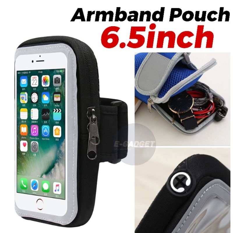 UNIVERSAL POUCH SPORT ARMBAND PHONE HOLDER GYM RUNNING JOGGING ARM BAND SPORTS ARMBAND PHONE ...