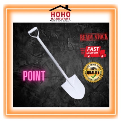 Quality Heavy Duty Steel Flat Shovel Sharp Shovel with Steel Handle ...