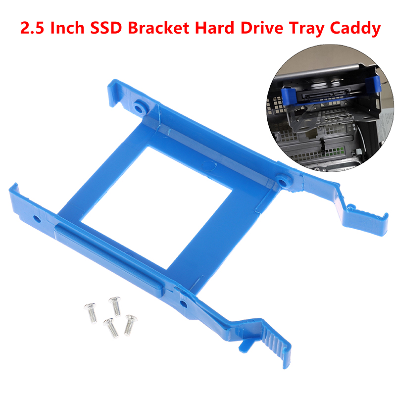 2.5 Inch SSD Hard Drive Disk Rack Bracket HDD Tray Caddy W/Screw For ...