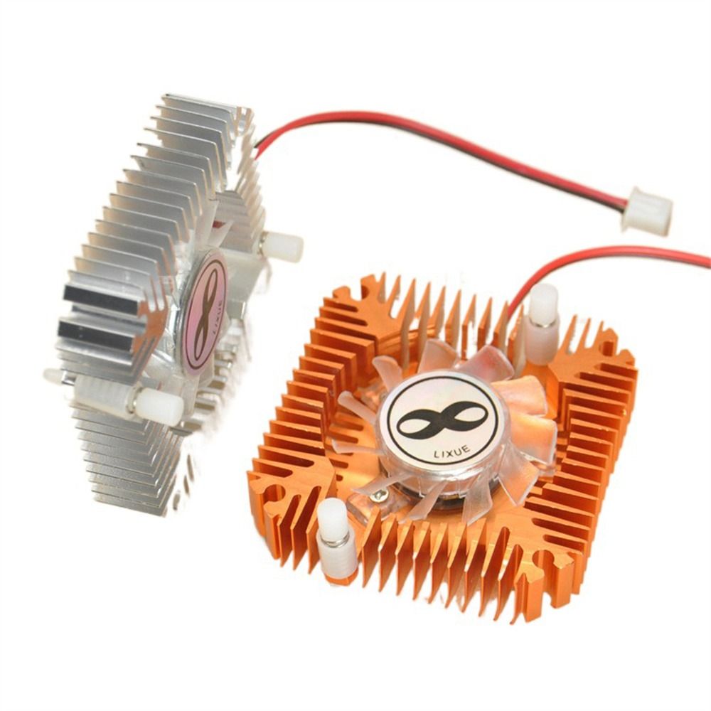 55mm DC12V Cooling Pad Graphics Card Radiator COB High Power Computer ...