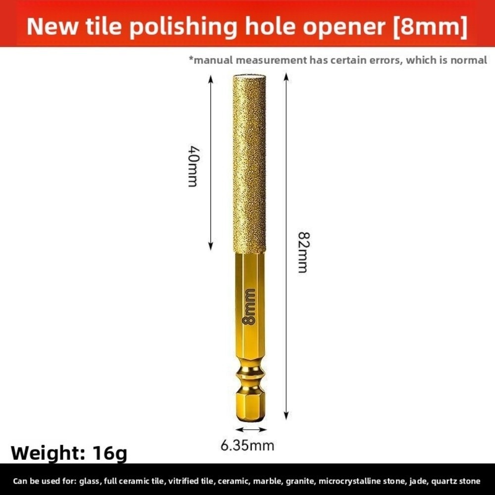 New Hexagonal Shank Dry Ceramic Tile Diamond Drill Bit Multifunctional ...