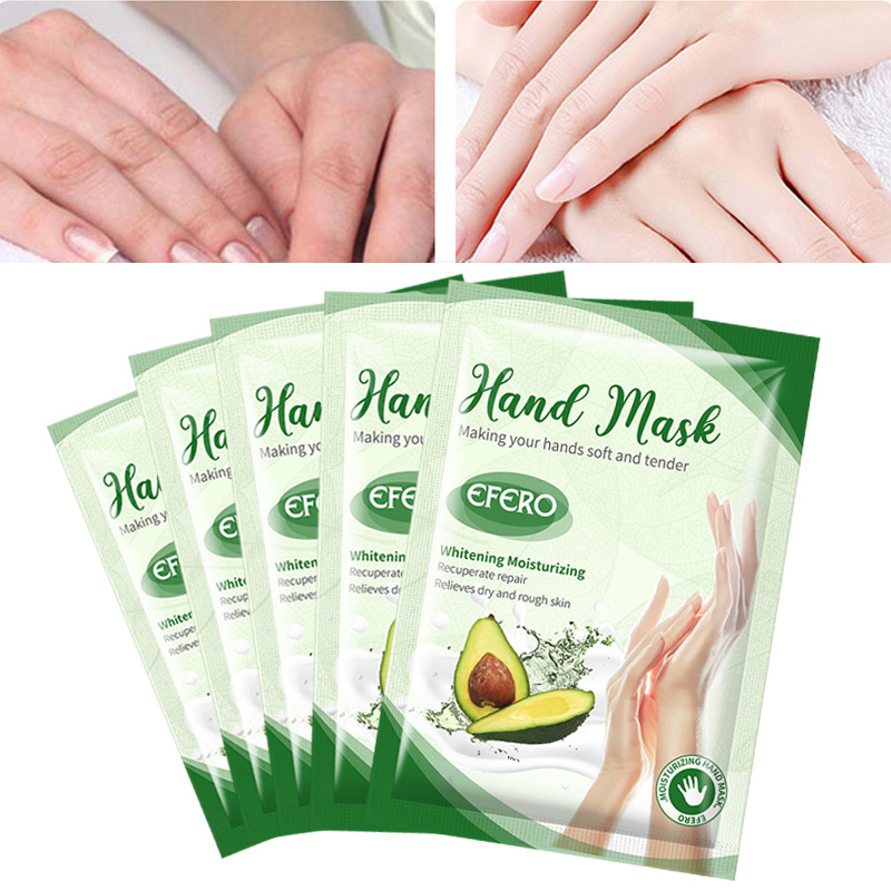 5 Pairs EFERO Avocado Hand Mask Nourishing Moisturizing Dead Skin ...
