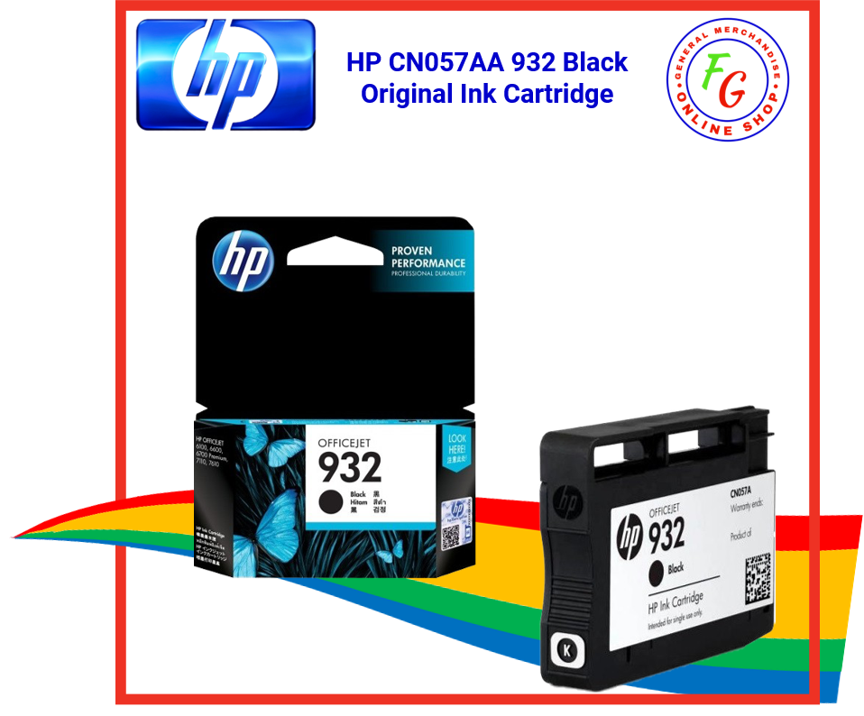 HP 932 Black Original Ink Cartridge | Lazada PH