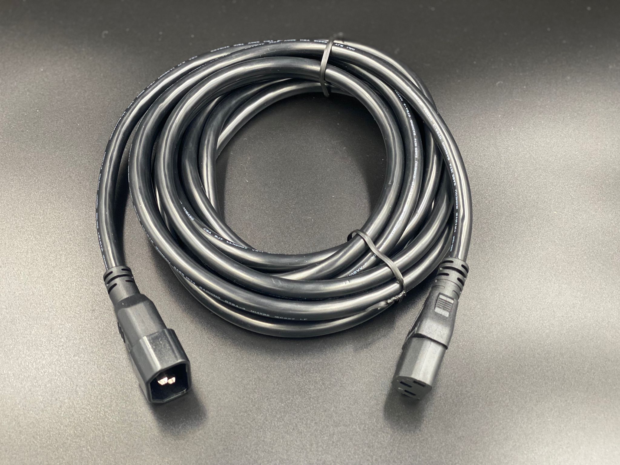 [SG SELLER] IEC Extension 4.00M C13 C14 Male to Female Volex 3 pin 1 ...