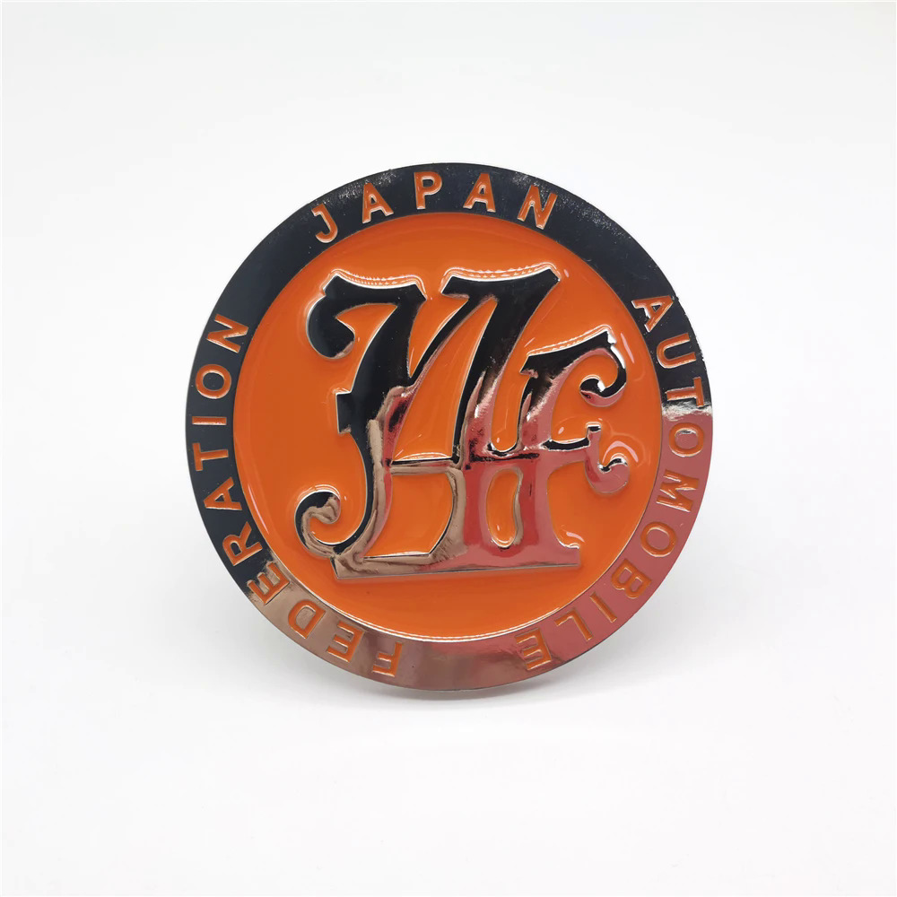 Universal JDM Style Car Front Grille Badge Logo Zinc Alloy Japan ...