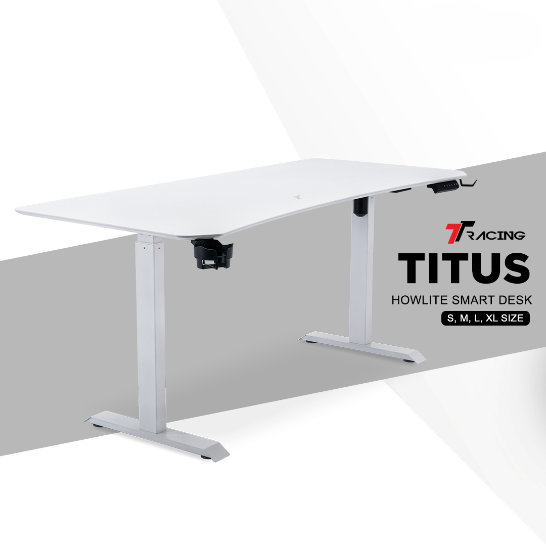 TTRacing Titus Ergonomic Smart Standing Desk / Study Desk /Adjustable ...