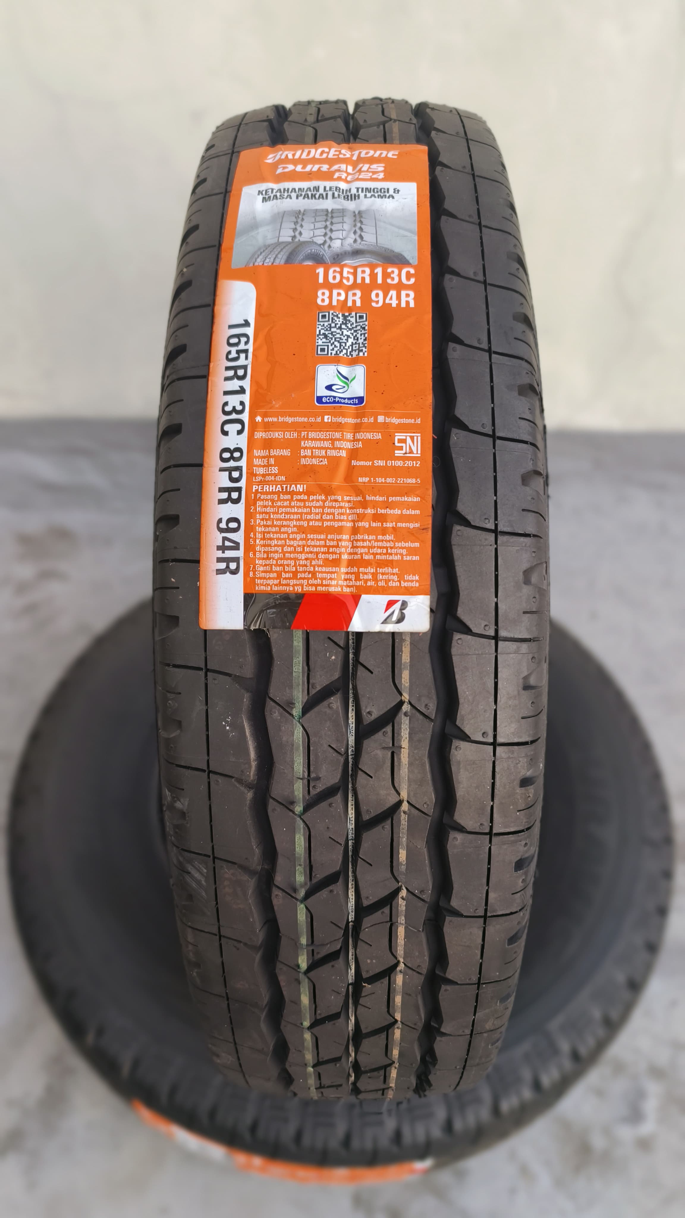 Ban Mobil Bridgestone Duravis 165R13 8PR Terbaik untuk Muatan Berat ...