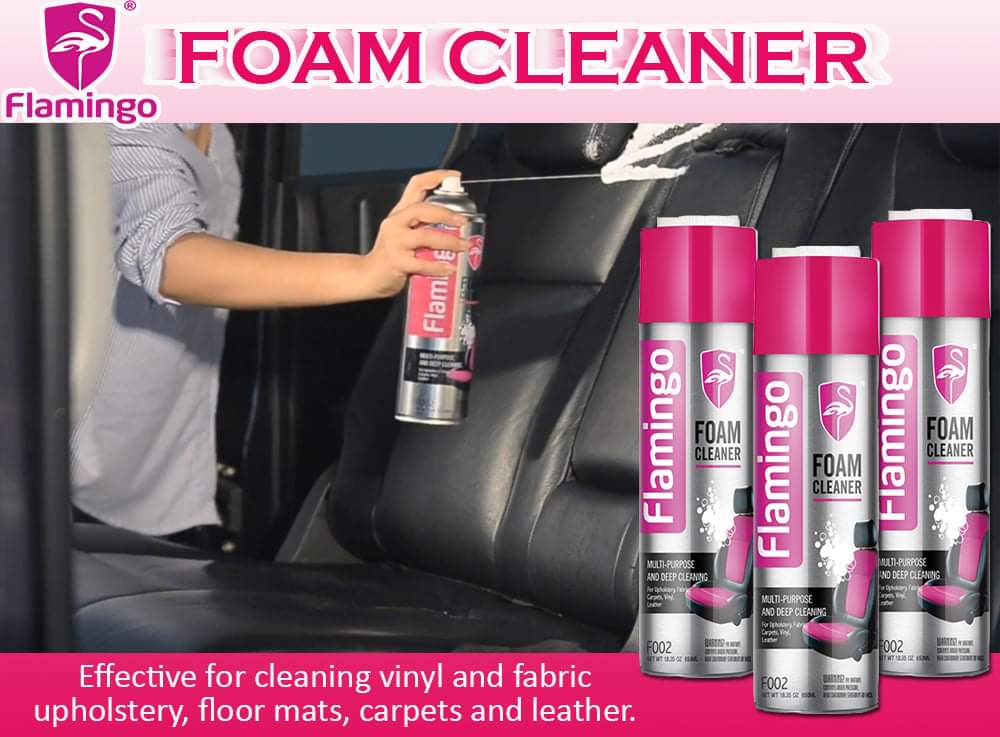 Flamingo Multi-Purpose Foam Cleaning Like Fabric, Carpet, Leather ...
