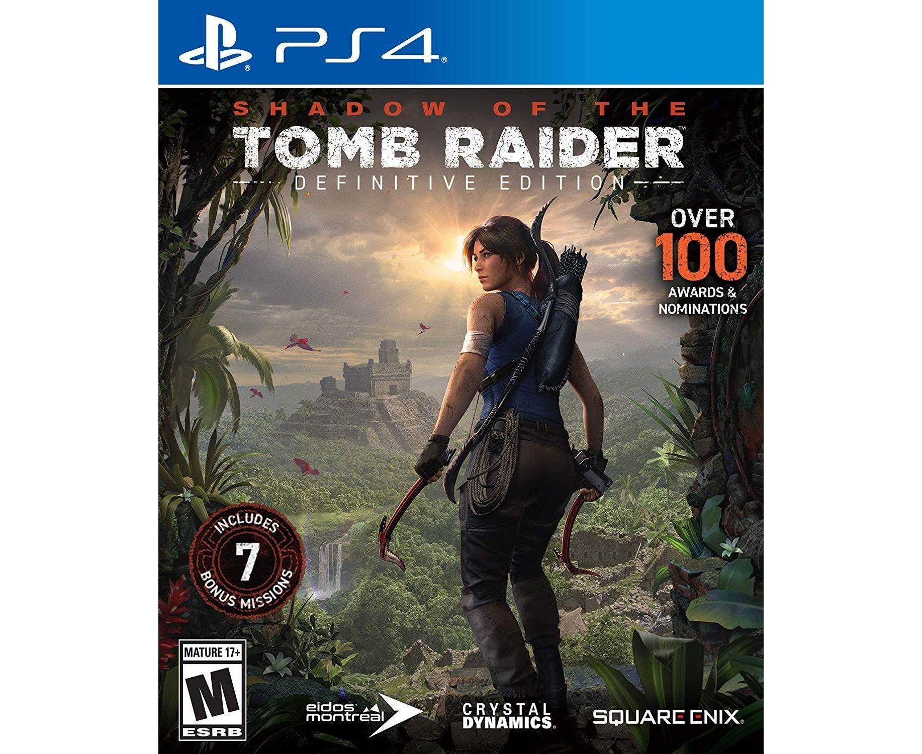 Shadow of the Tomb Raider ps4 game cd dvd disk (used) Playstation 4 ...