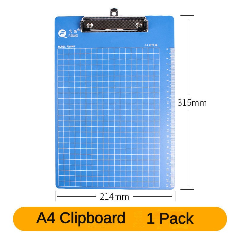 Clipboard Long Clip Folder Board Clamp Wordboard Hardboard Pad Plate ...