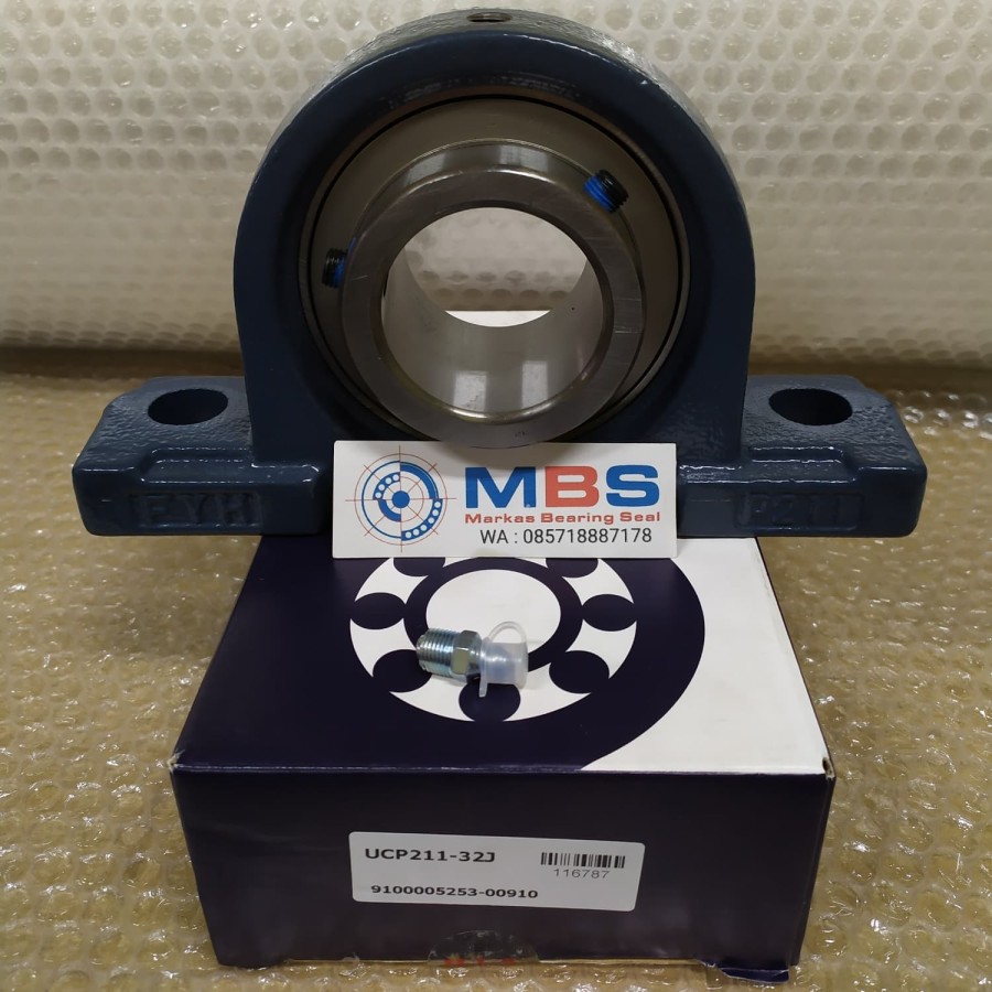 BEARING PILLOW BLOCK UCP211 - 32 DIAMETER AS 2 INCHI FYH ASLI UCP 211 | Lazada Indonesia
