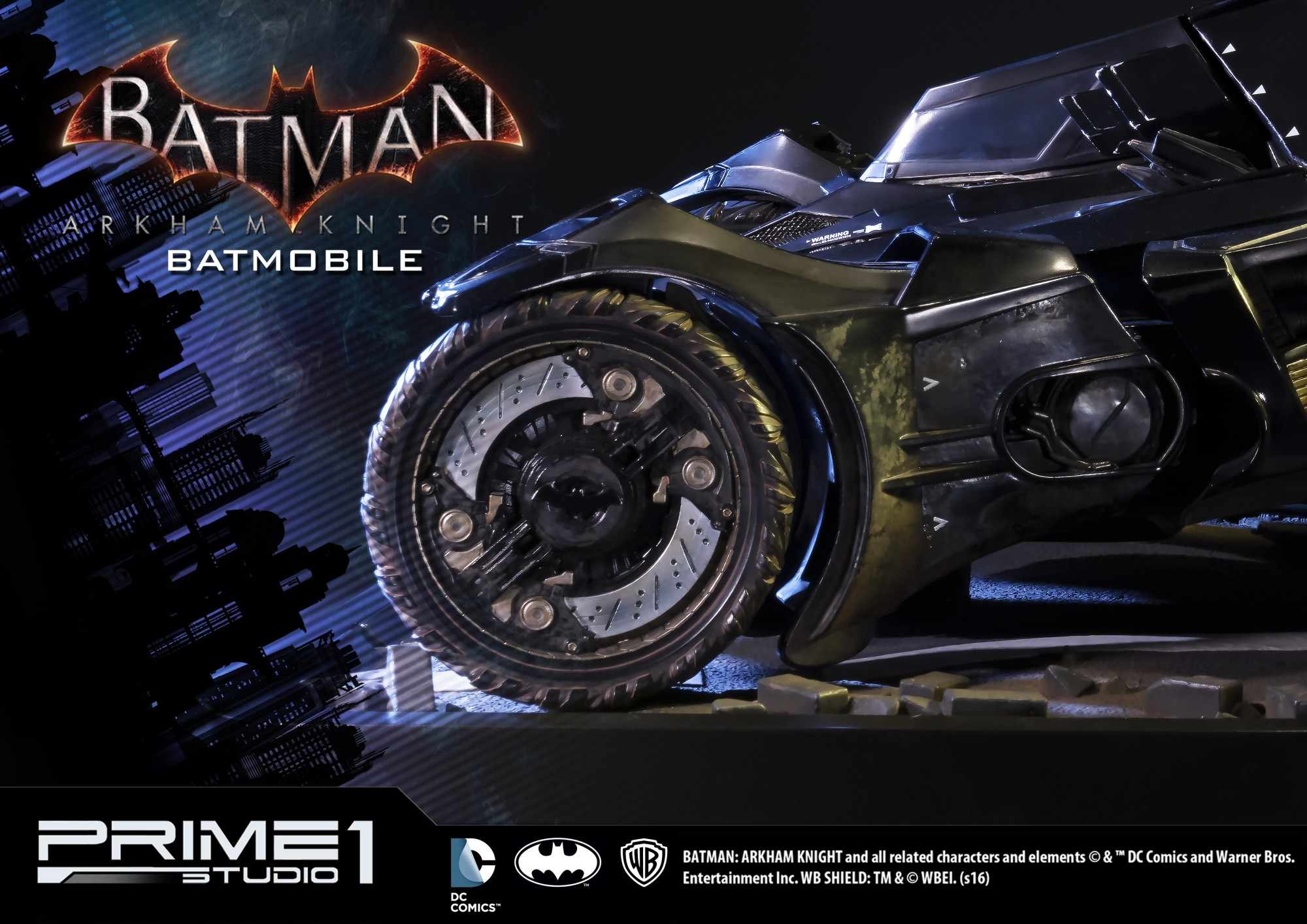 Prime1 Studio MMDC-03 Batman: Arkham Knight Batmobile (Limited 500 Pcs ...