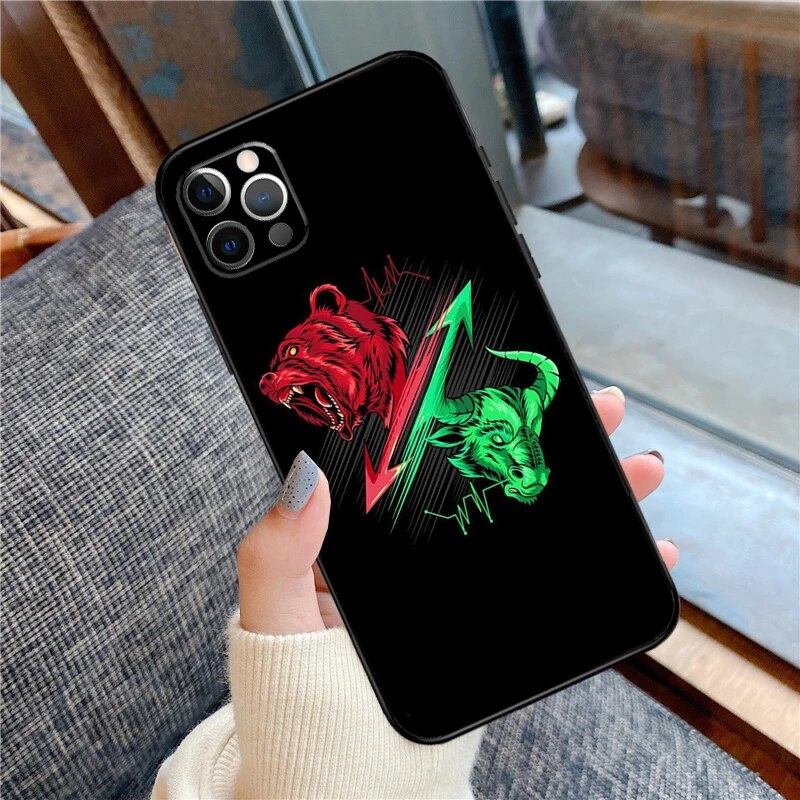 Trade Investment Forex Stock market Phone Case For iPhone 14 15 Pro Max ...