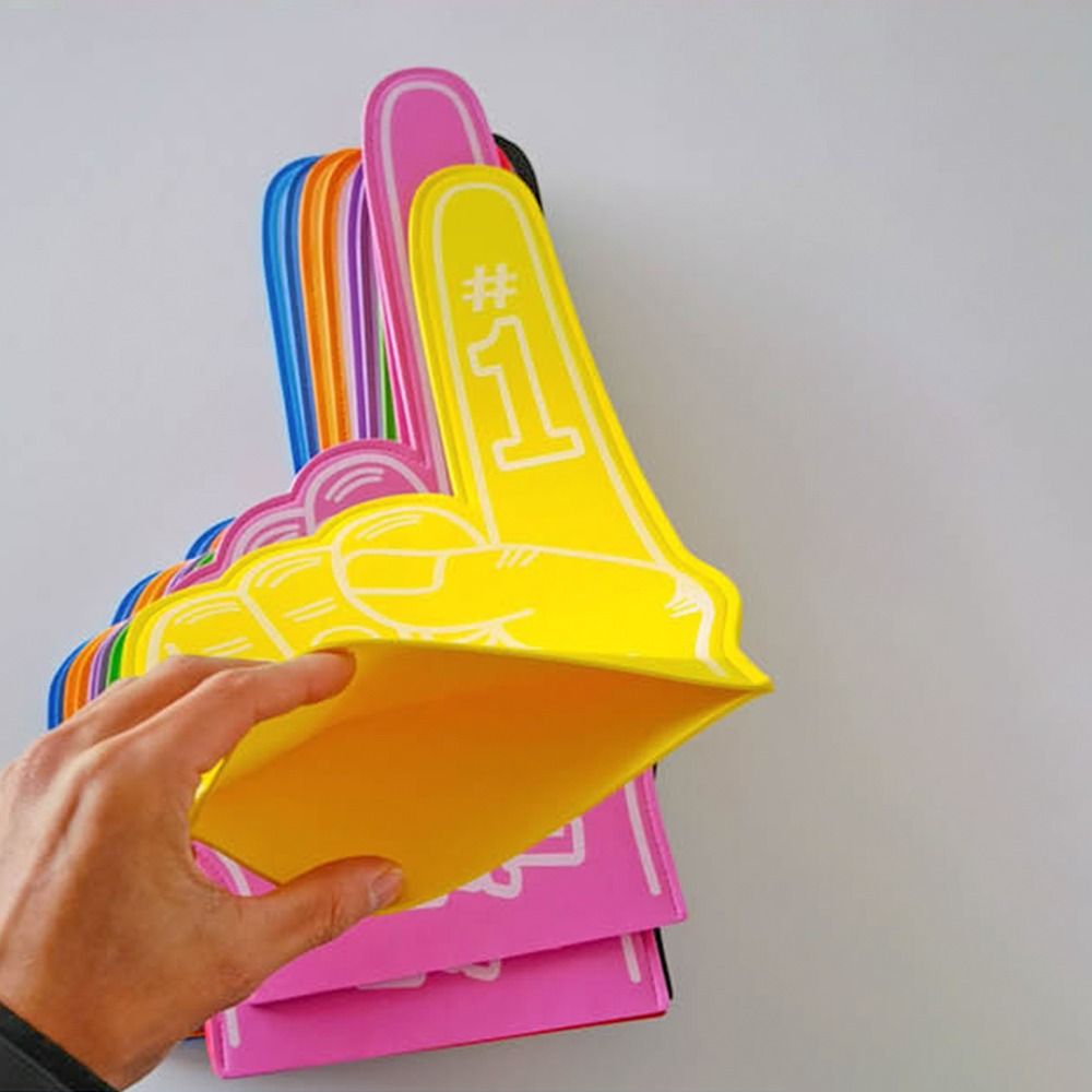 1Pcs Colorful Cheerleading Inspiring Giant Foam Finger Foam EVA ...