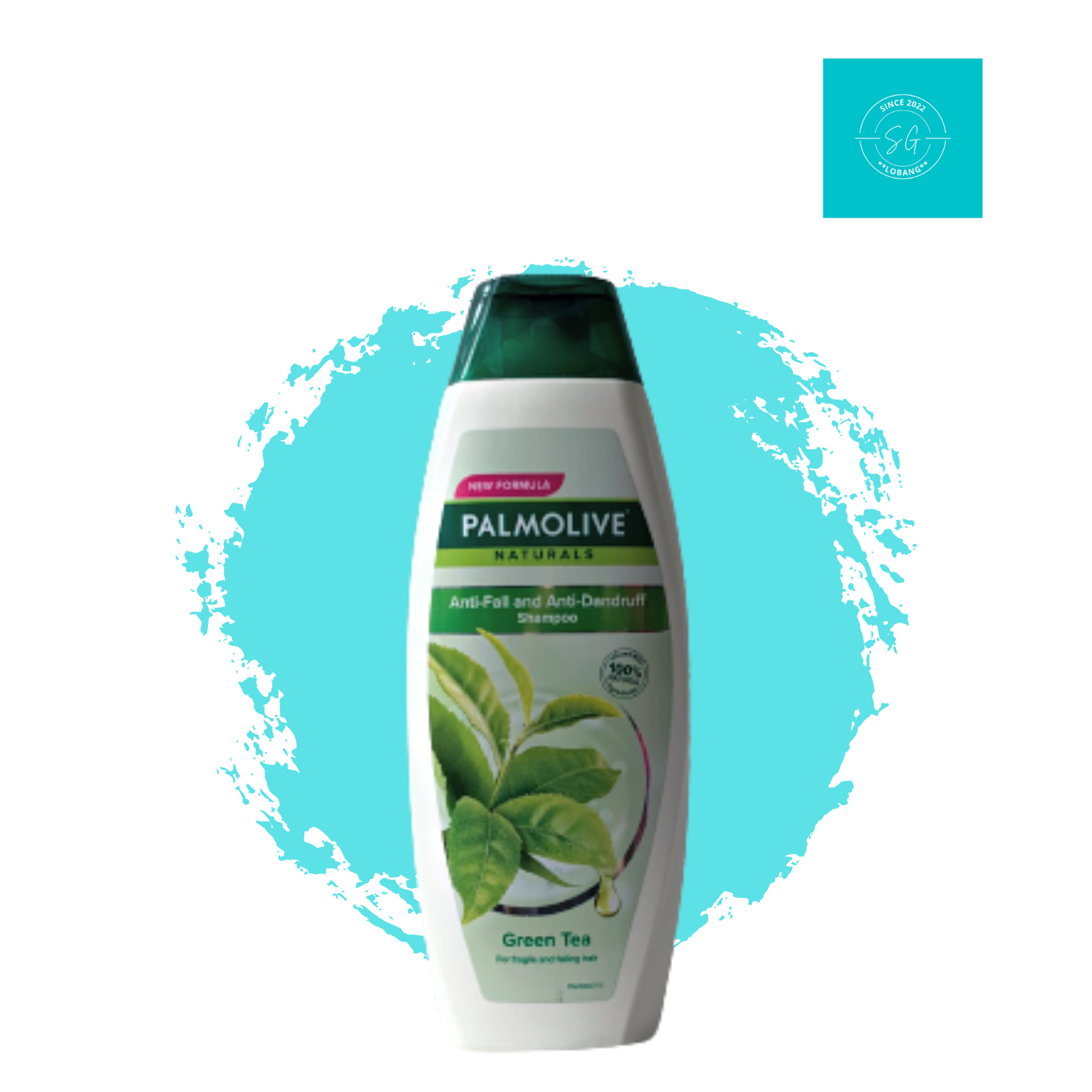 Palmolive Shampoo Green Tea 380ml Anti-Dandruff and Anti-Fall Shampoo ...