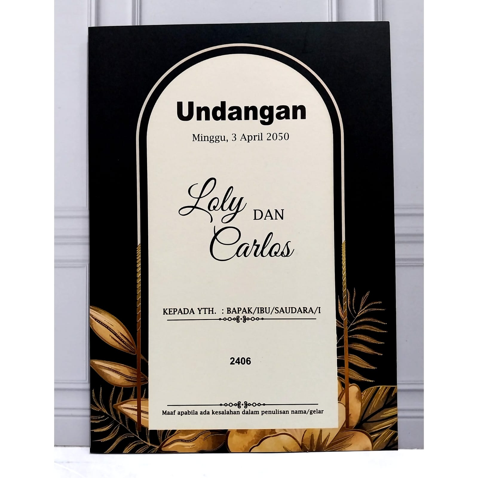 Blangko Undangan Erba 2406 Isi 100 Lembar | Lazada Indonesia