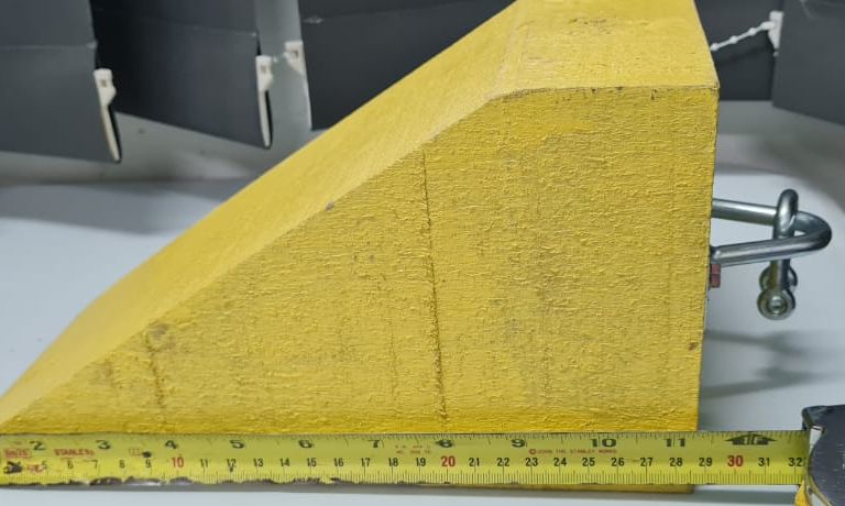 Slope Car Truck Wheel Tire Chock Stop Car Truck Stopper Wheel Tyre ...