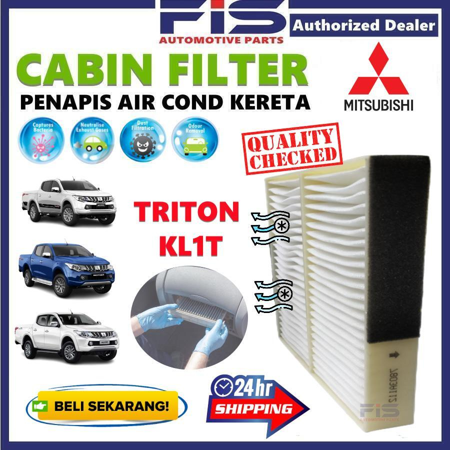FIS Cabin Air Cond Filter Mitsubishi Triton VGT KL1T Penapis Angin ...