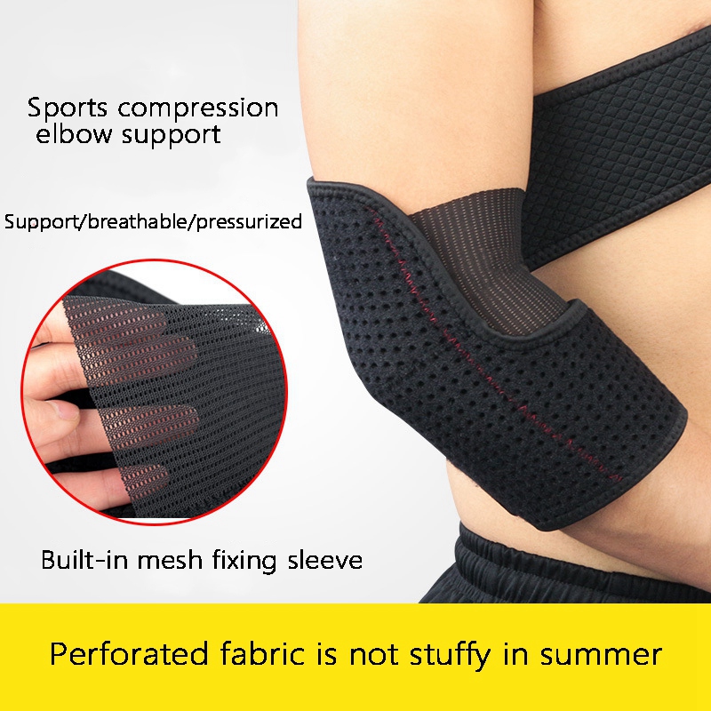 2Pack Sports Compression Elbow Support Adjustable Training Elbow Wrap ...