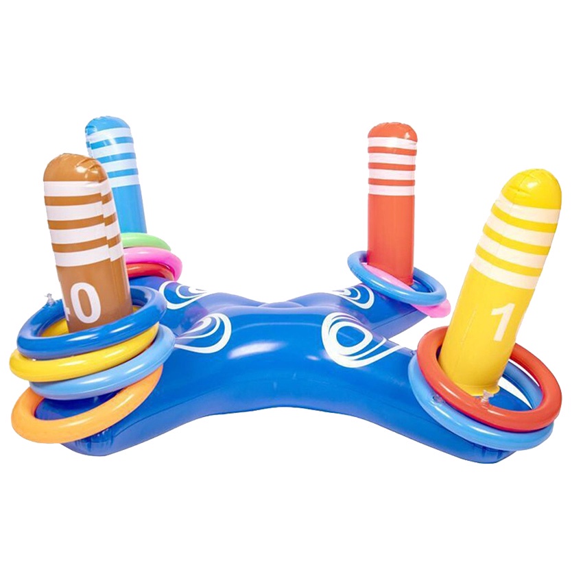 Outdoor Pool Inflatable Cactus Water Ripples Crucifix Toss Games Set ...