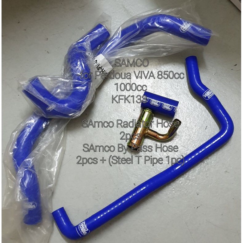 SILICONE PERODUA VIVA RADIATOR HOSE SET | Lazada