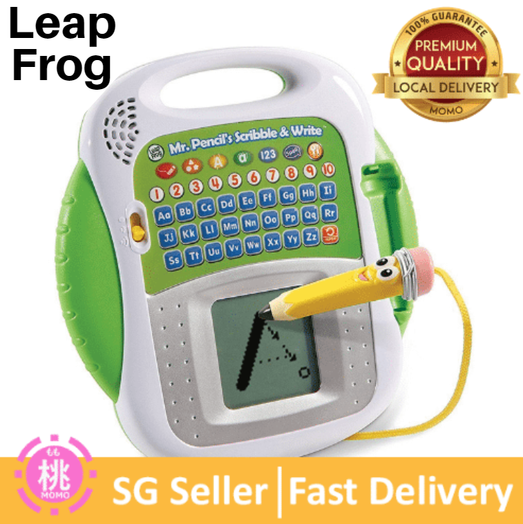 Vtech Leapfrog Mr Pencils Scribble and Write Learning Toy ( Pink or Green ) | Lazada Singapore