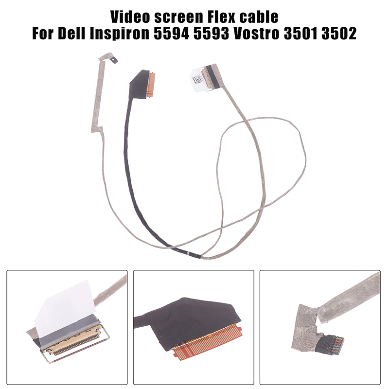 Video Screen Flex Cable For DELL Inspiron 5594 5593 Vostro 3501 3502 ...