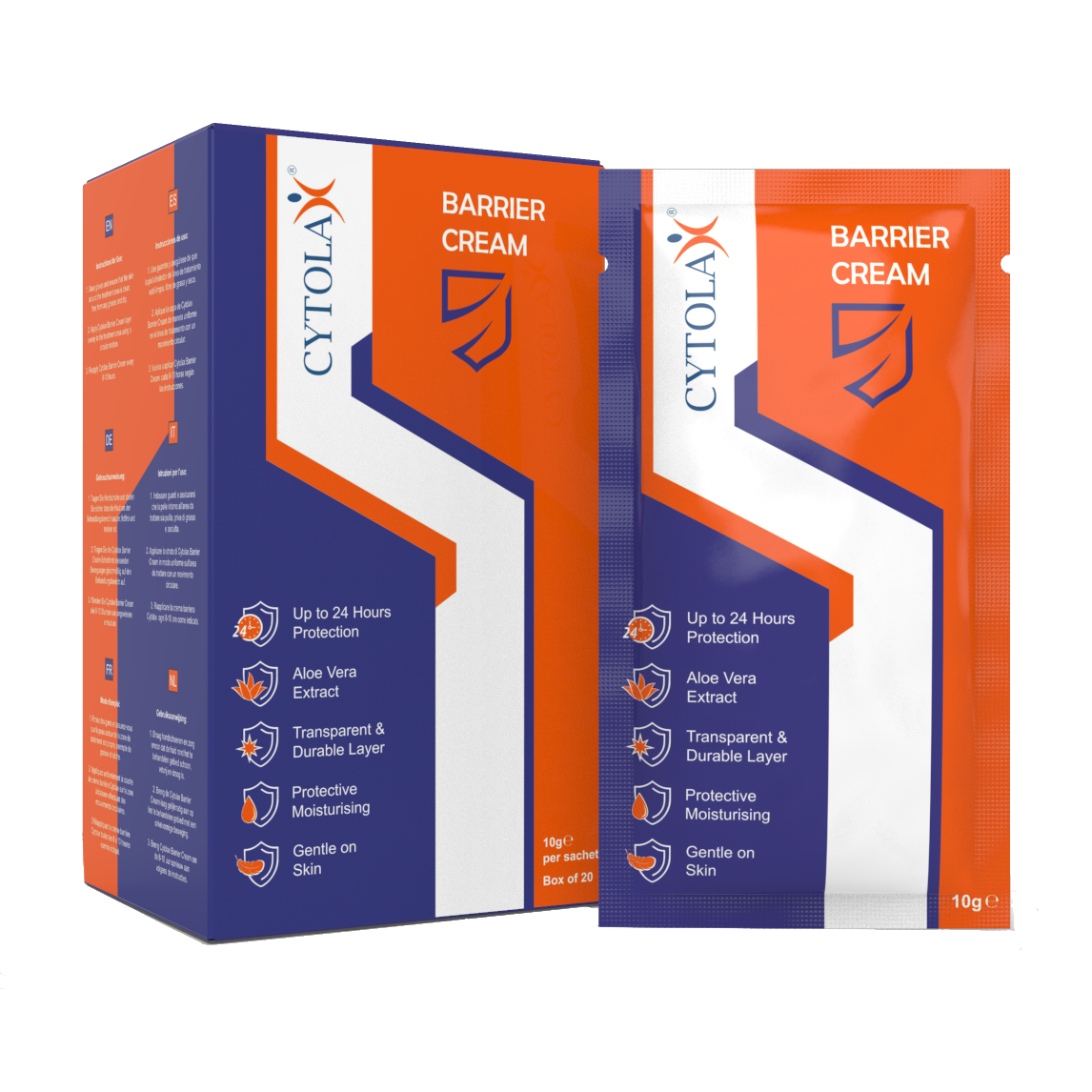 Cytolax Barrier Cream - for prevention of pressure sores, incontinence ...