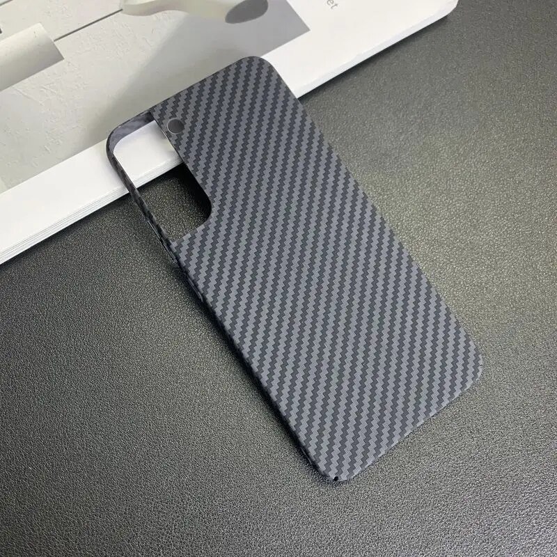 Ultra Thin Carbon Fiber Texture PC Matte Phone Case For Samsung Galxy ...