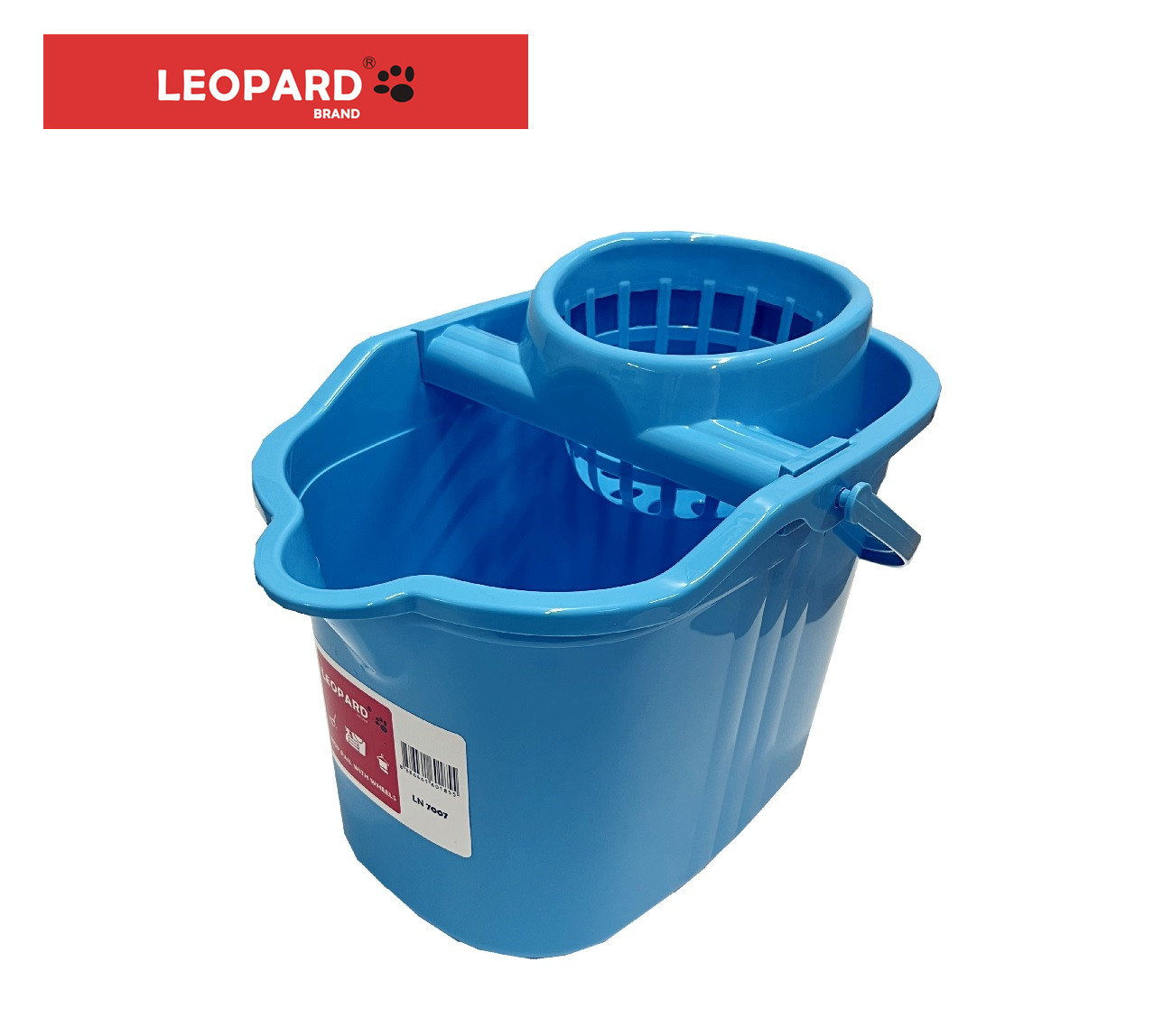 Leopard Mop Pail With Wheels | Lazada Singapore