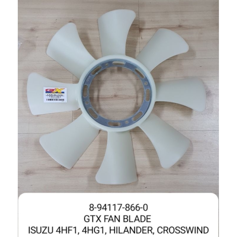 【COD】 Fan Blade Isuzu 4HF1, 4HG1, HILANDER, CROSSWIND | Lazada PH