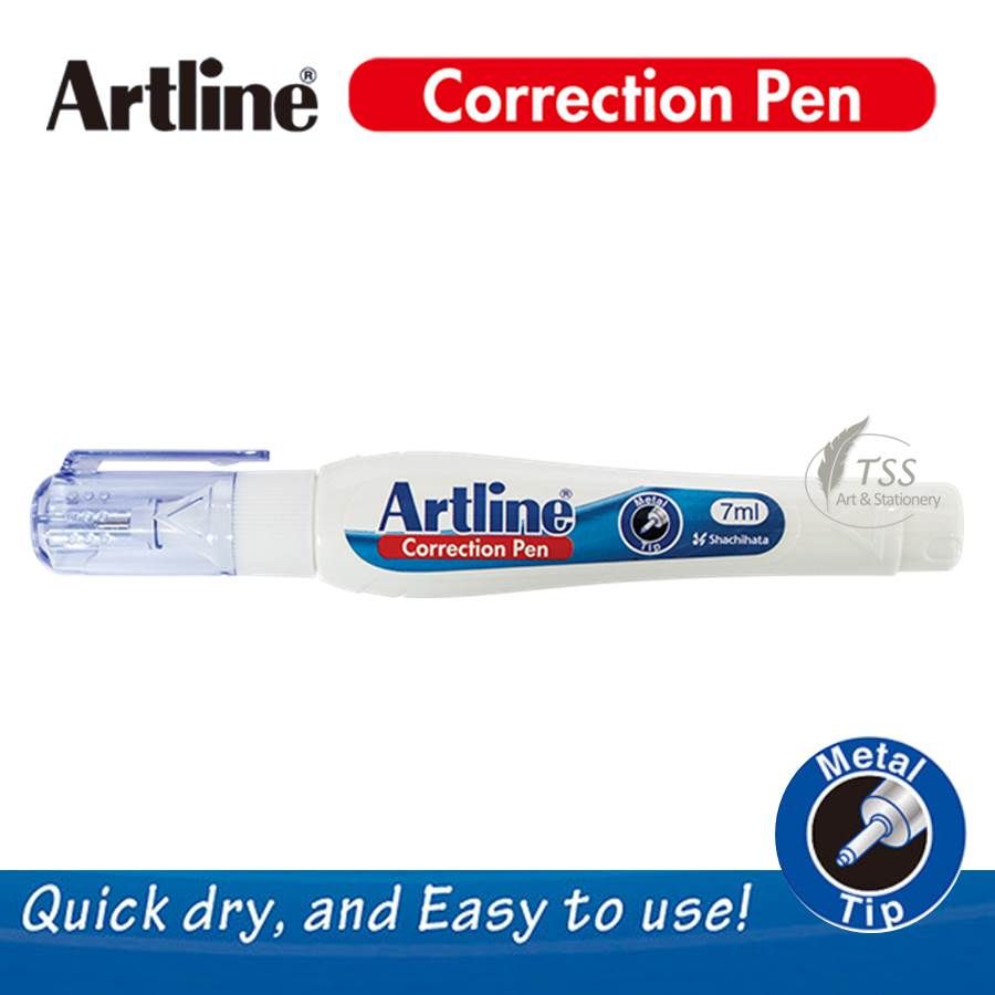 ARTLINE Correction Pen 7ml | Liquid paper, Blanco, Erase Pen | Pemadam ...