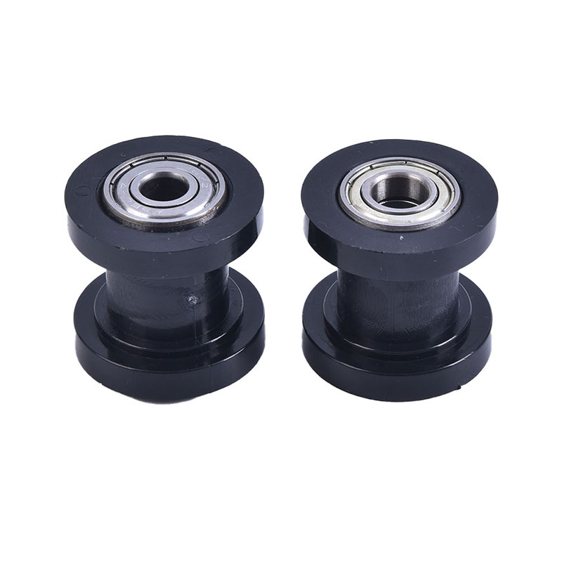 1pcs 8mm 10mm Chain Roller Slider Tensioner Wheel Guide Pit Dirt Mini ...