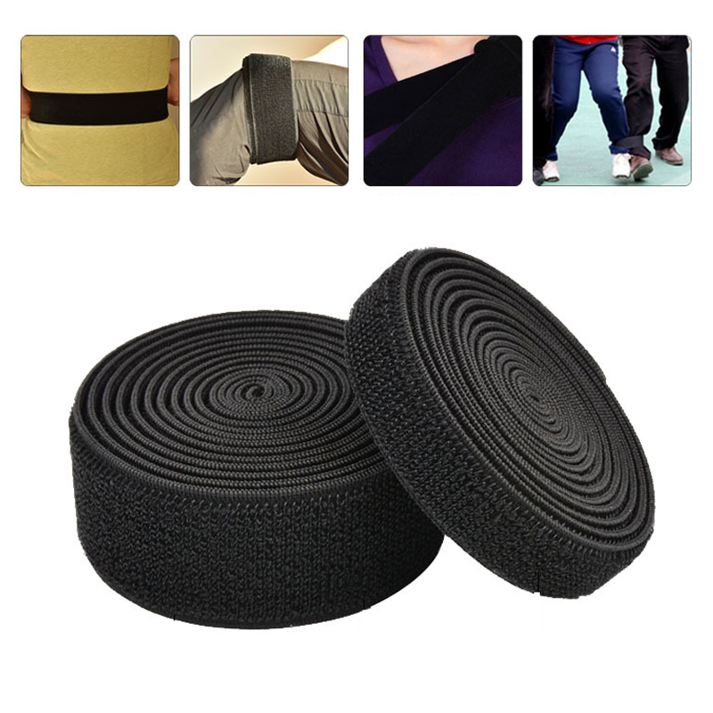 1meter Elastic Hook And Loop Fastener Tape Nylon Elastic Band No ...