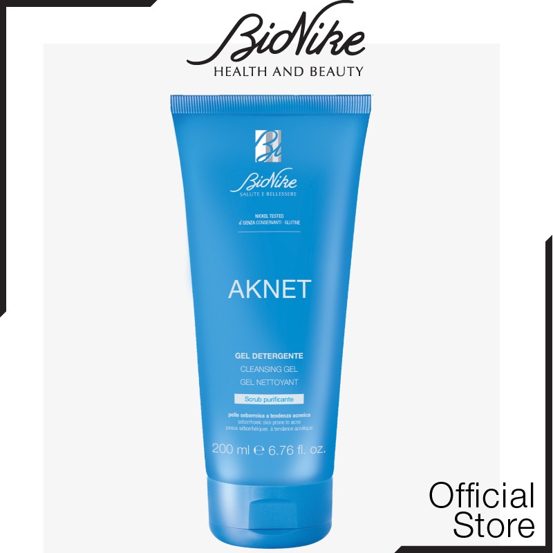 BIONIKE AKNET /ACTEEN PURIFYING CLEANSING GEL 200ml -Scrub-Effect ...