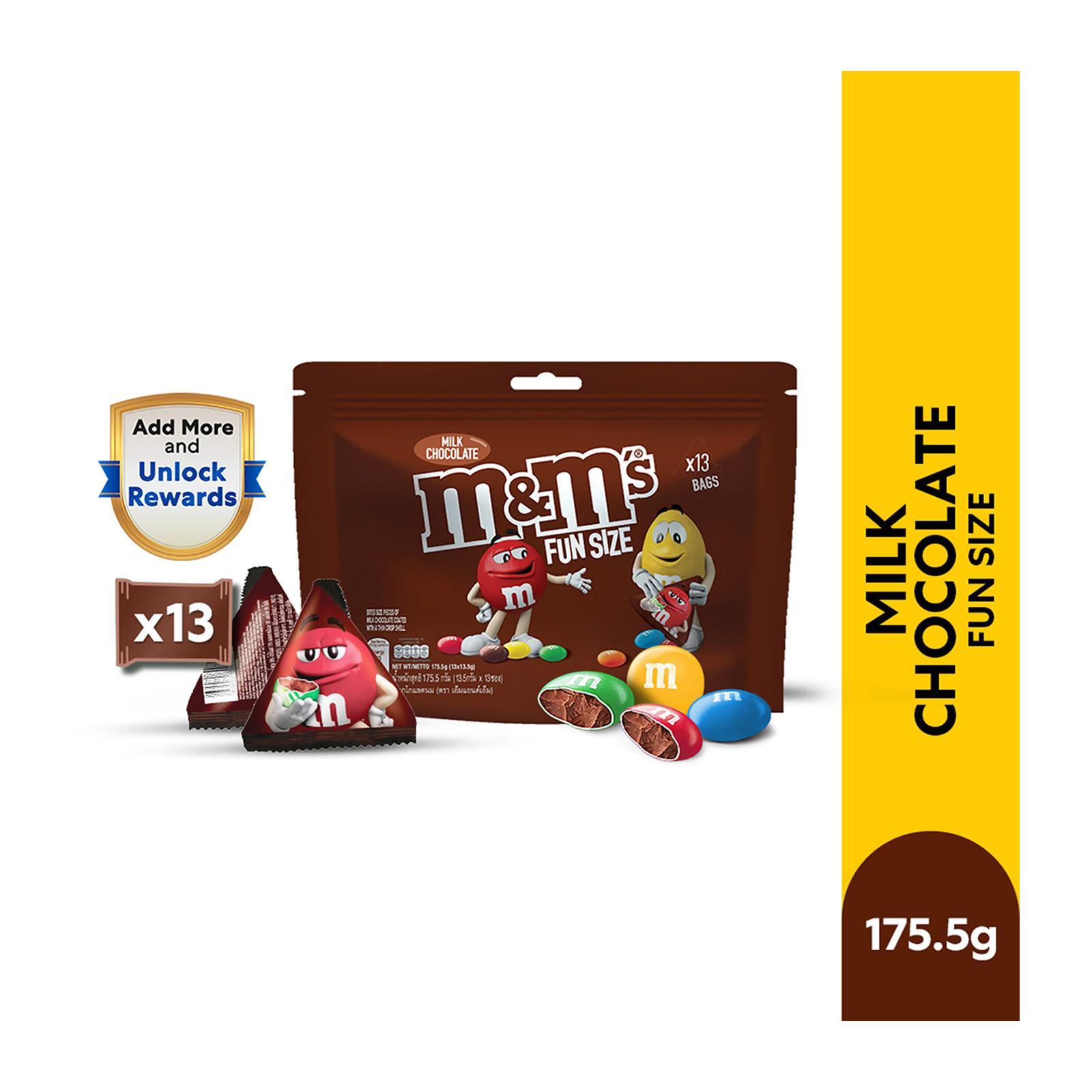 M&M's Milk Chocolate Fun Size 175.5G | Lazada Singapore