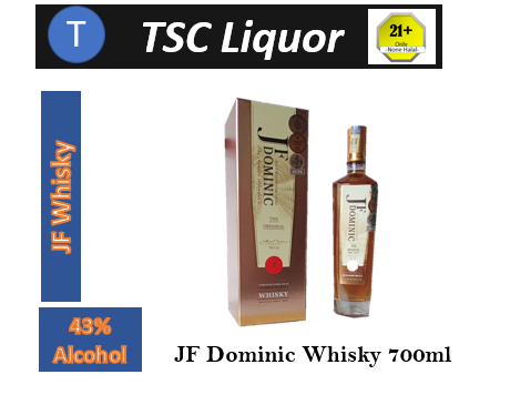 JF Dominic Whisky 700ml | Lazada