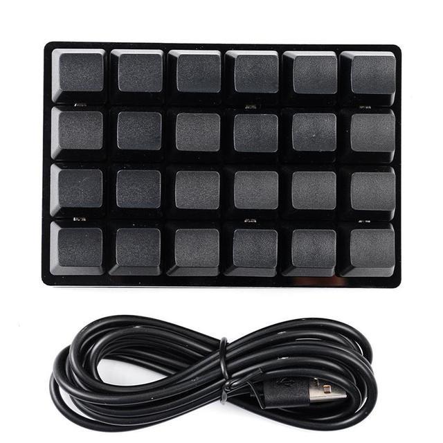Mini USB Custom Mechanical Keyboard 2/24 Keys Gaming Keyboard Sayo ...