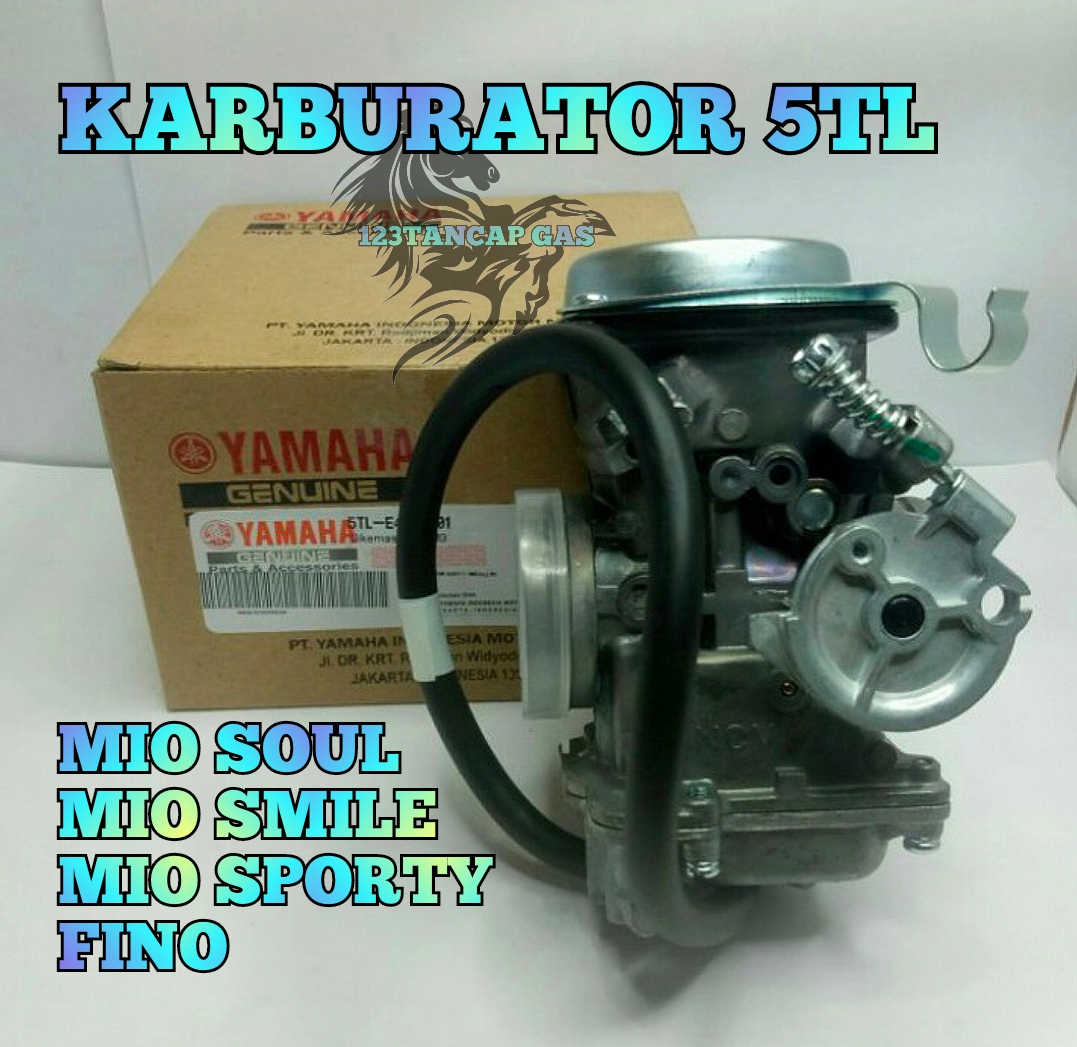 KARBURATOR CARBU YAMAHA MIO SOUL , MIO SPORTY , MIO SMILE , FINO 5TL ...