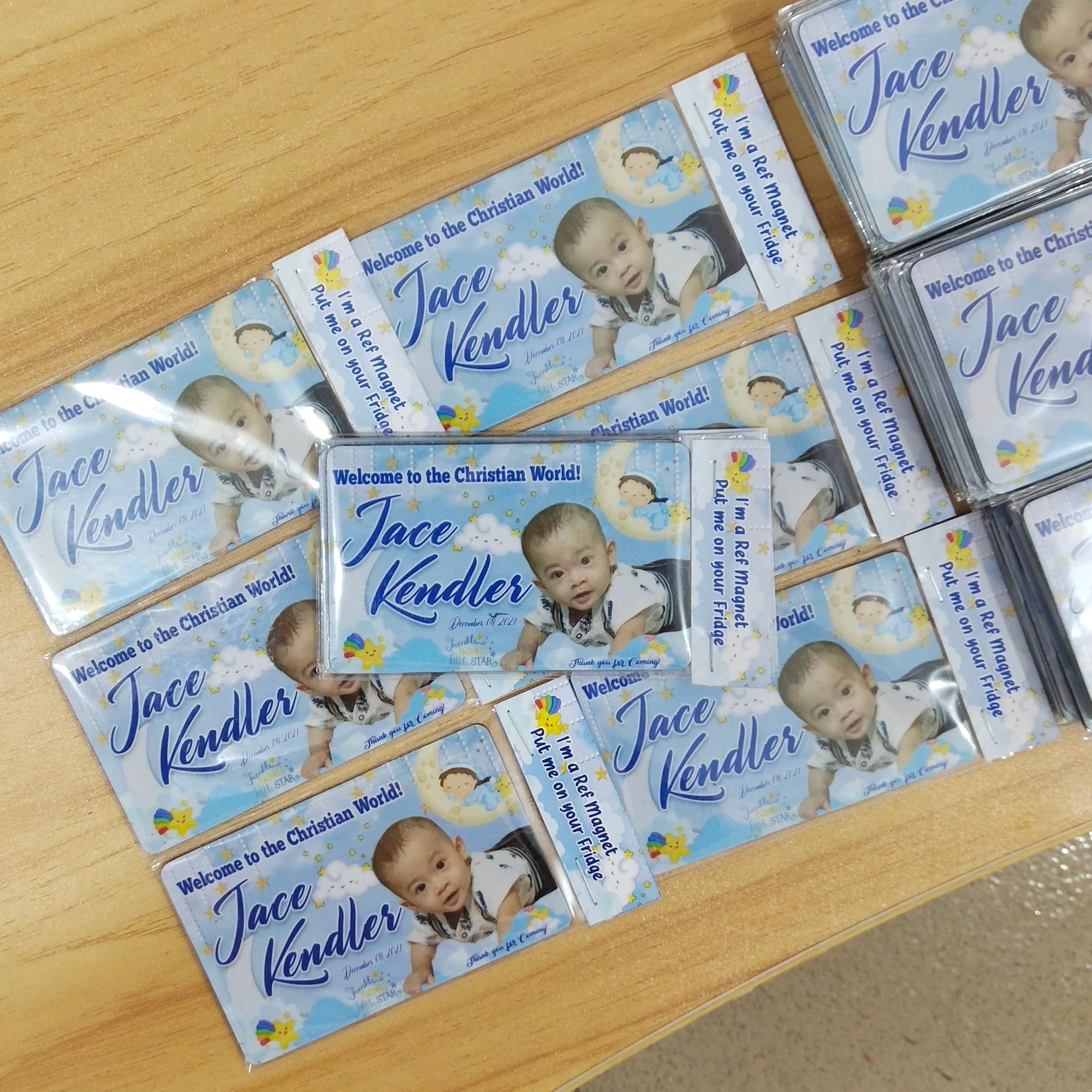 Ref Magnet Souvenir & Giveaways for Christening (BOYS) | Lazada PH