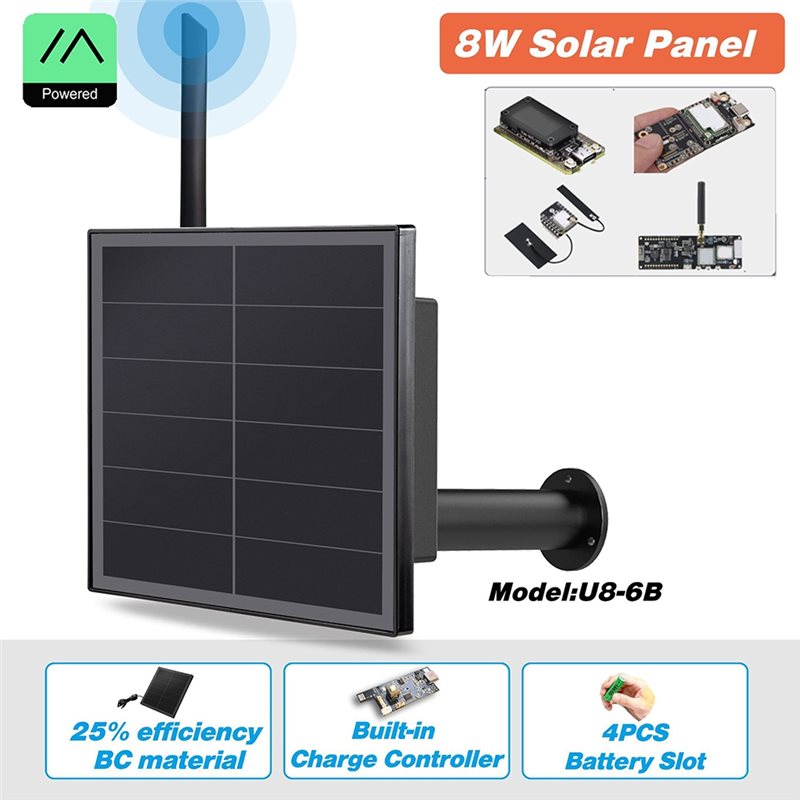 Solar Panels Support Meshtastic Communication Solar LoRa Nodes Support ...