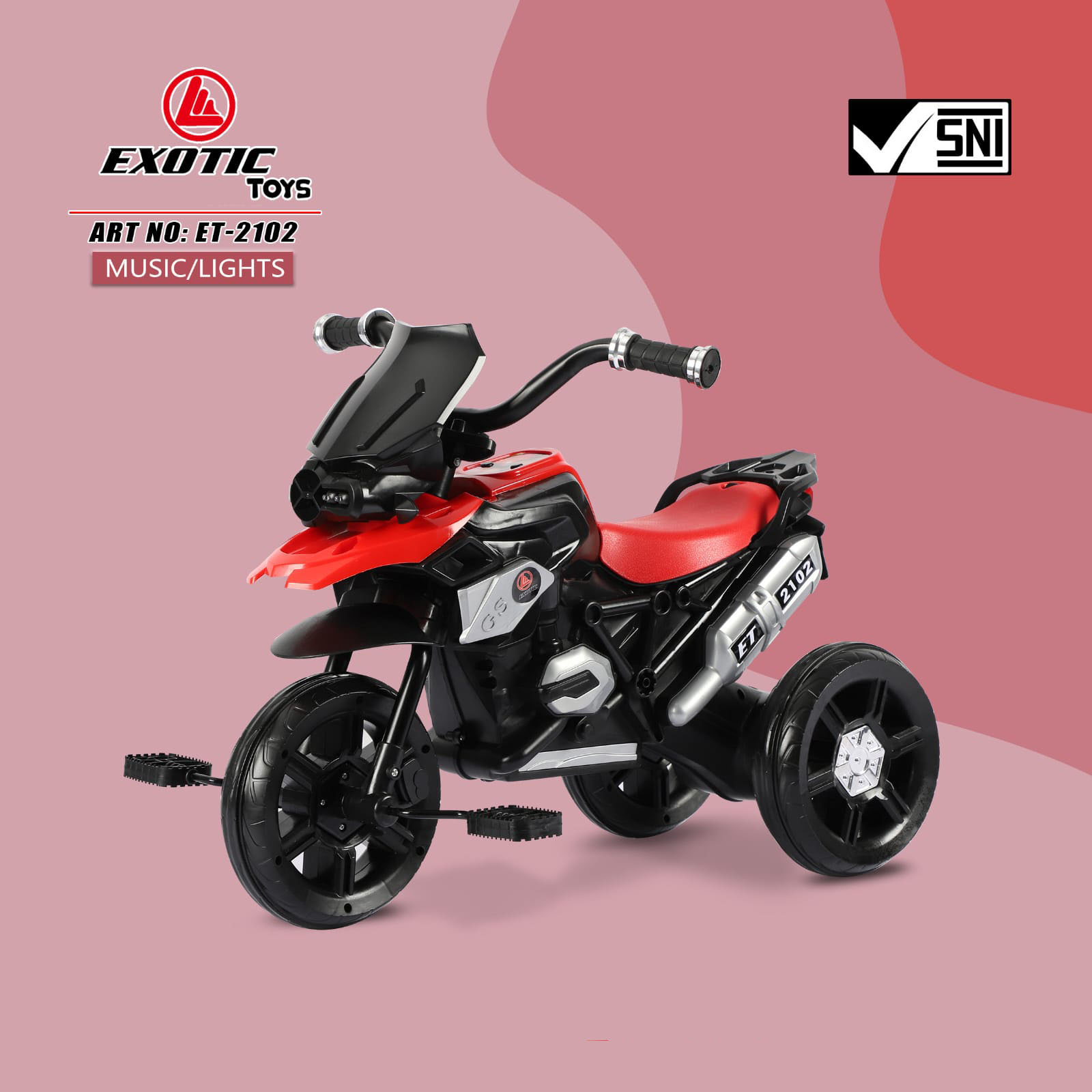 motor gowes exotic ET-2102 motor gowes avt exotic | Lazada Indonesia