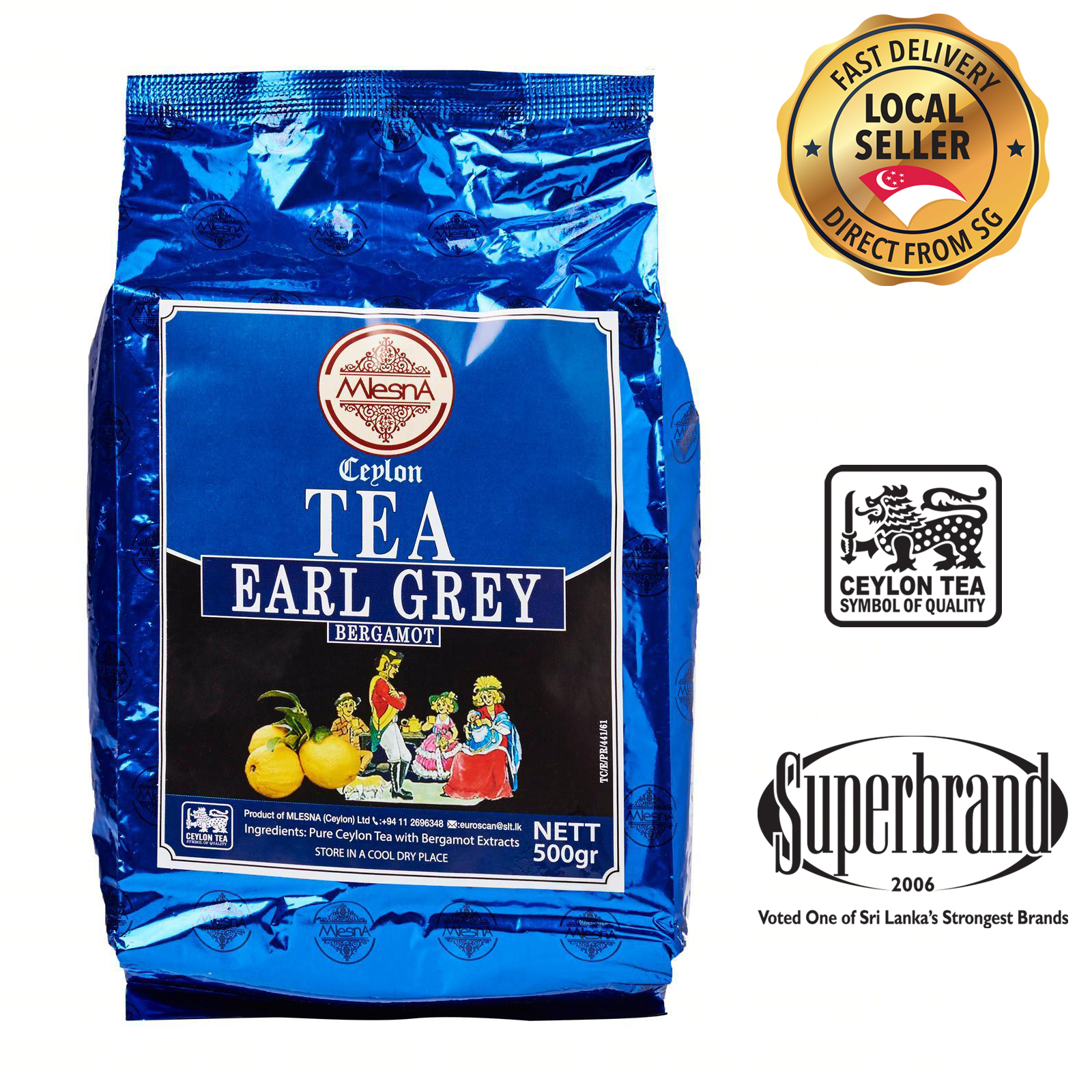 Mlesna Tea Earl Grey Bulk Pack | Lazada Singapore