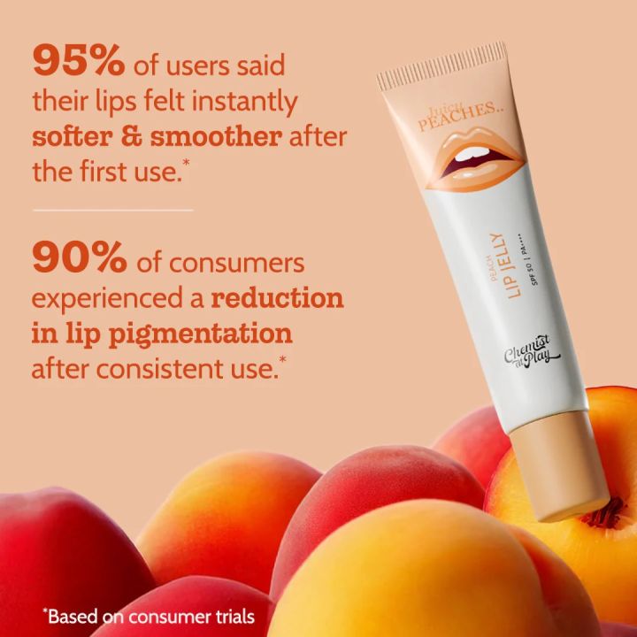 Chemist At Play Peach Tinted Lip Balm for Dark, Dry, Chapped and ...