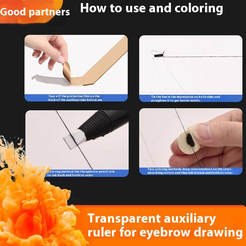 Precision Tattoo Positioning Ruler Guide Shaper Mapping Marker ...
