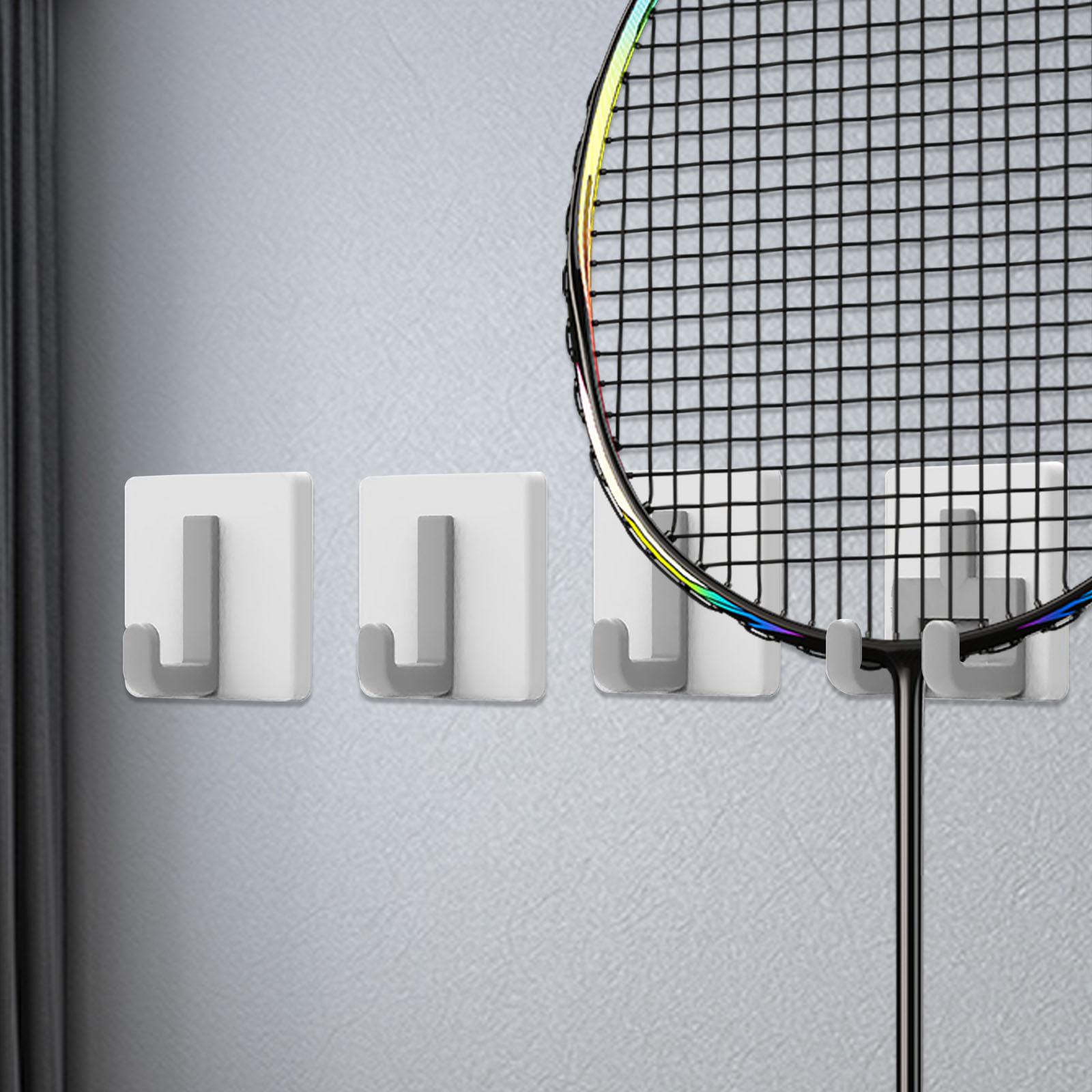 Racket Storage Aymzbd Wall Mounted Racket Stand - Badminton & Tennis ...