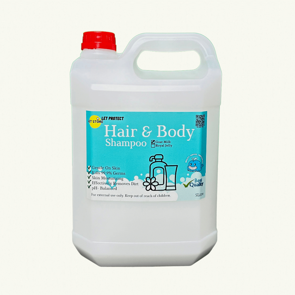 ⭐ ⭐READY STOCK⭐ ⭐ Premium Hair Body Shampoo 5L LET PROTECT Premium ...