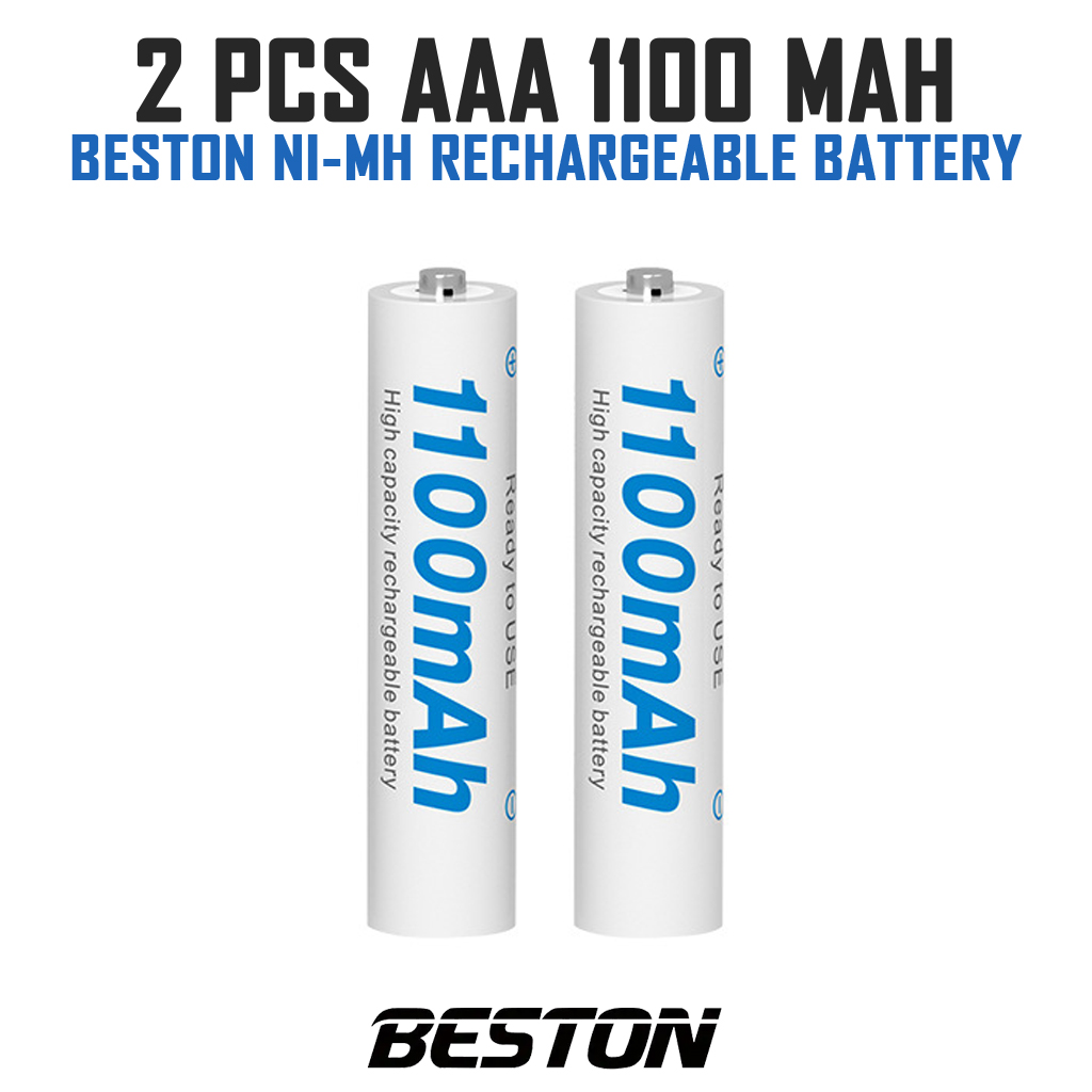 Beston AA AAA Rechargeable Battery Pack Ni-MH USB Charger Double Triple ...
