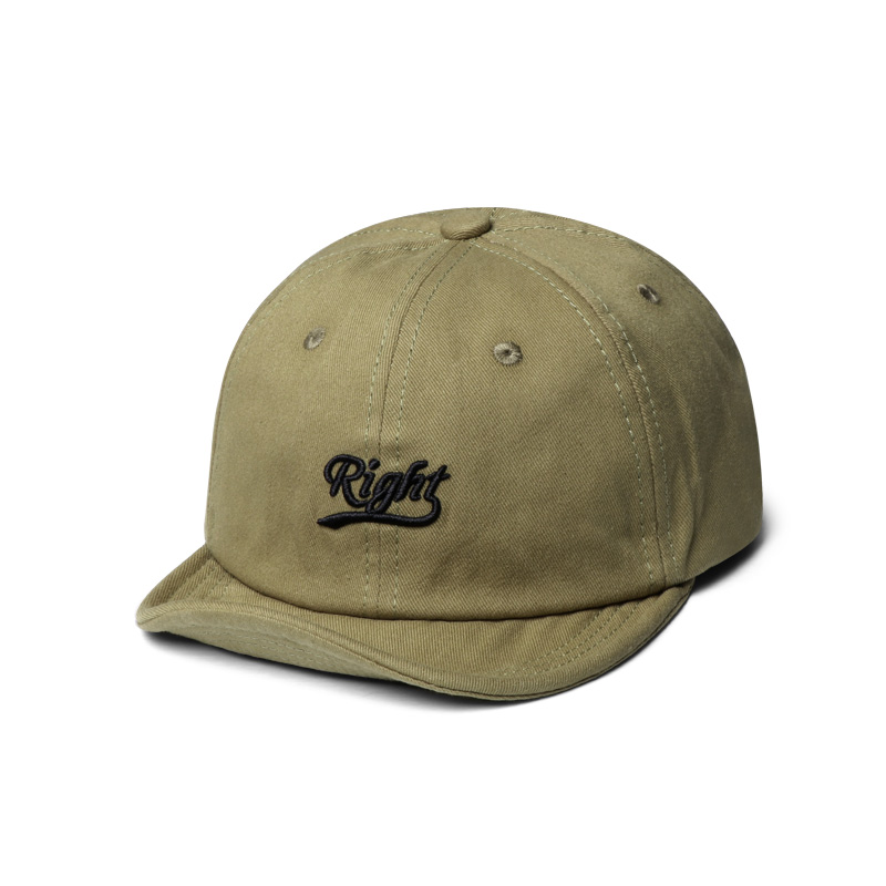 【Wildfolk Studio】Big Size American Retro Flat Brim Cap Men's Trendy ...