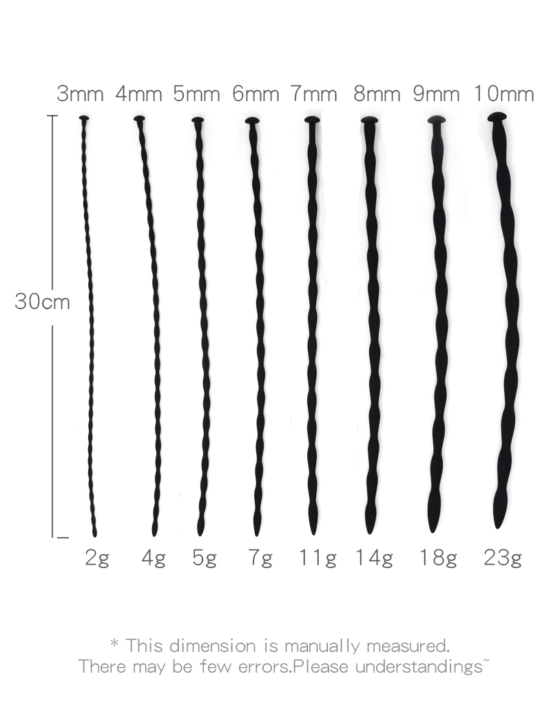 【Online】 4pc/8pc Soft Urethral Dilator Plug Rod Sounding Urethtra ...